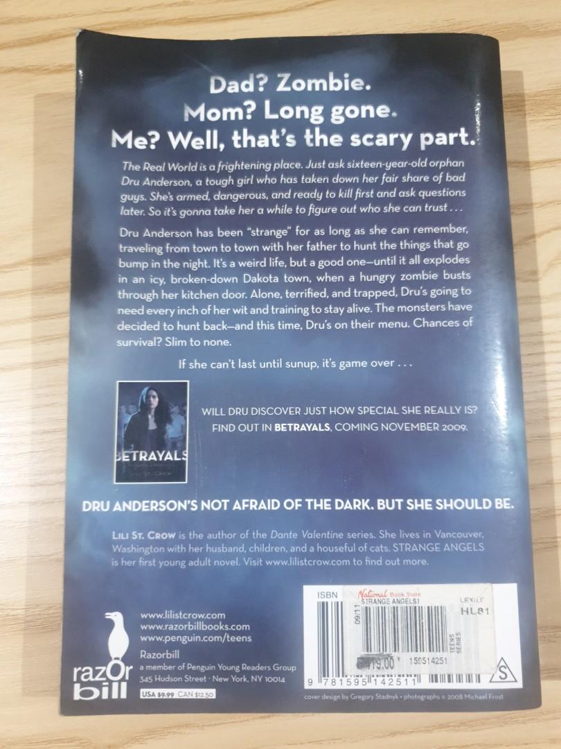 Strange Angels by Lili St. Crow, Hobbies & Toys, Books & Magazines ...