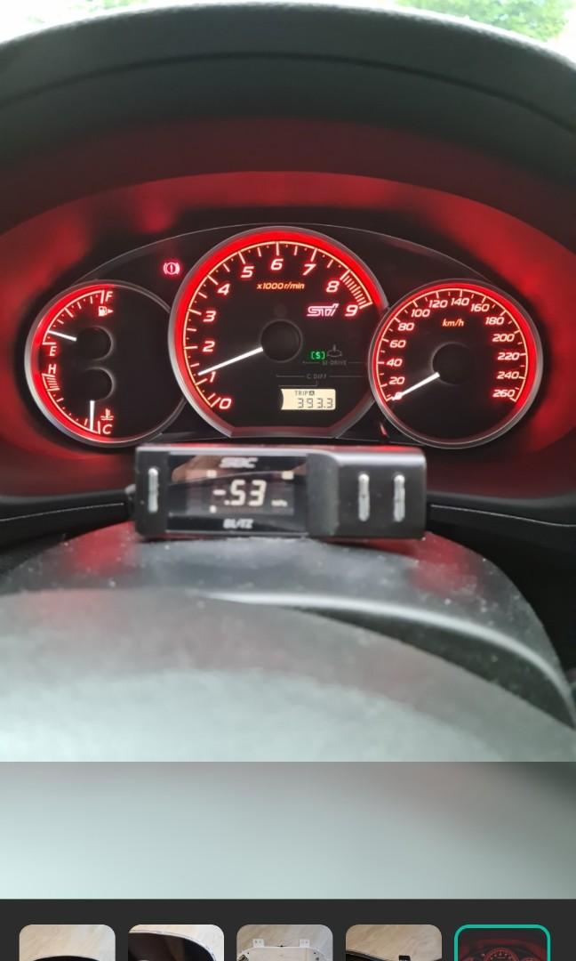 Audi A7 Subaru Impreza WRX STI Speedo Meter Cluster Speedometer GRB V10 ...