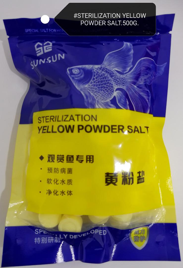 SunSun Sterilization Crystal Pure Salt / Blue Powder Salt / Yellow ...