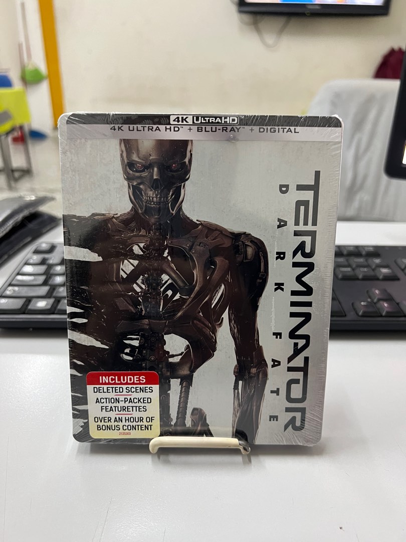 Terminator Dark Fate 4K Ultra HD/Bluray Steelbook, Hobbies & Toys ...
