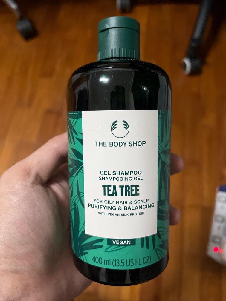 The body shop tea tree gel hair shampoo, Beauty & Personal Care, Hair ...