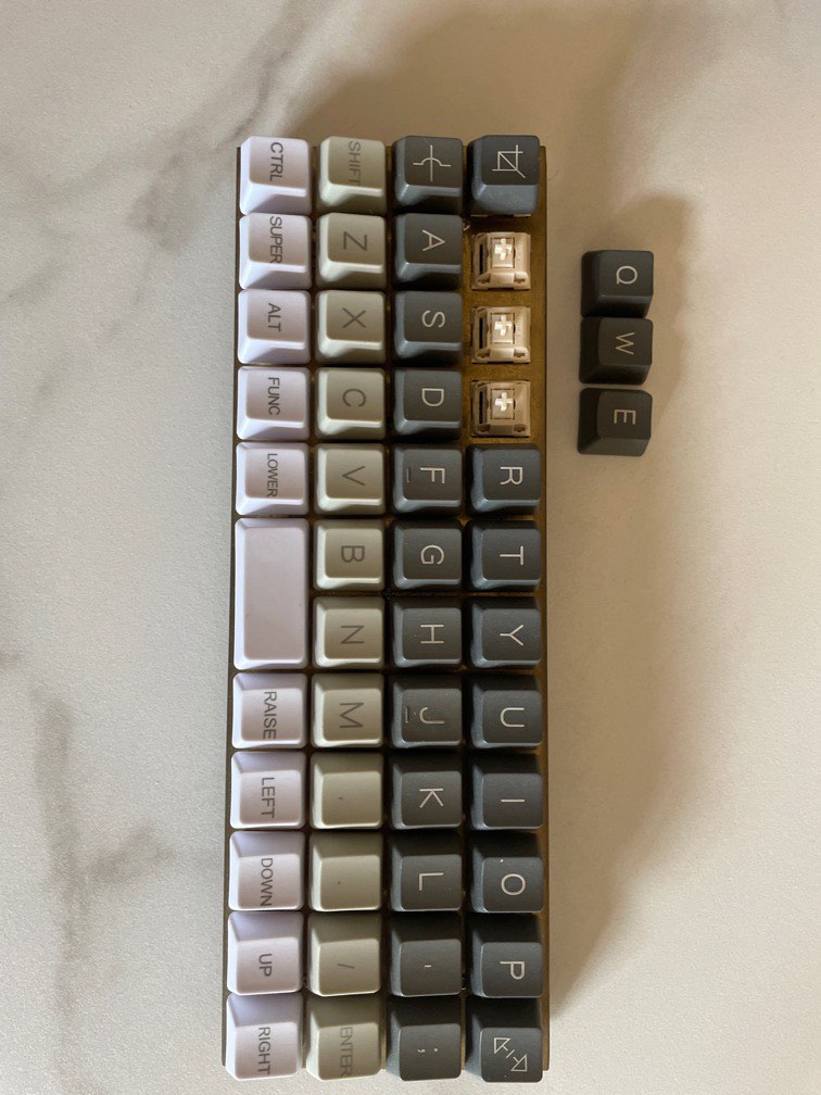 The Planck Keyboard mechanical keyboard Rev 3, 電腦＆科技, 電腦周邊及配件, 電腦鍵盤及相關 ...