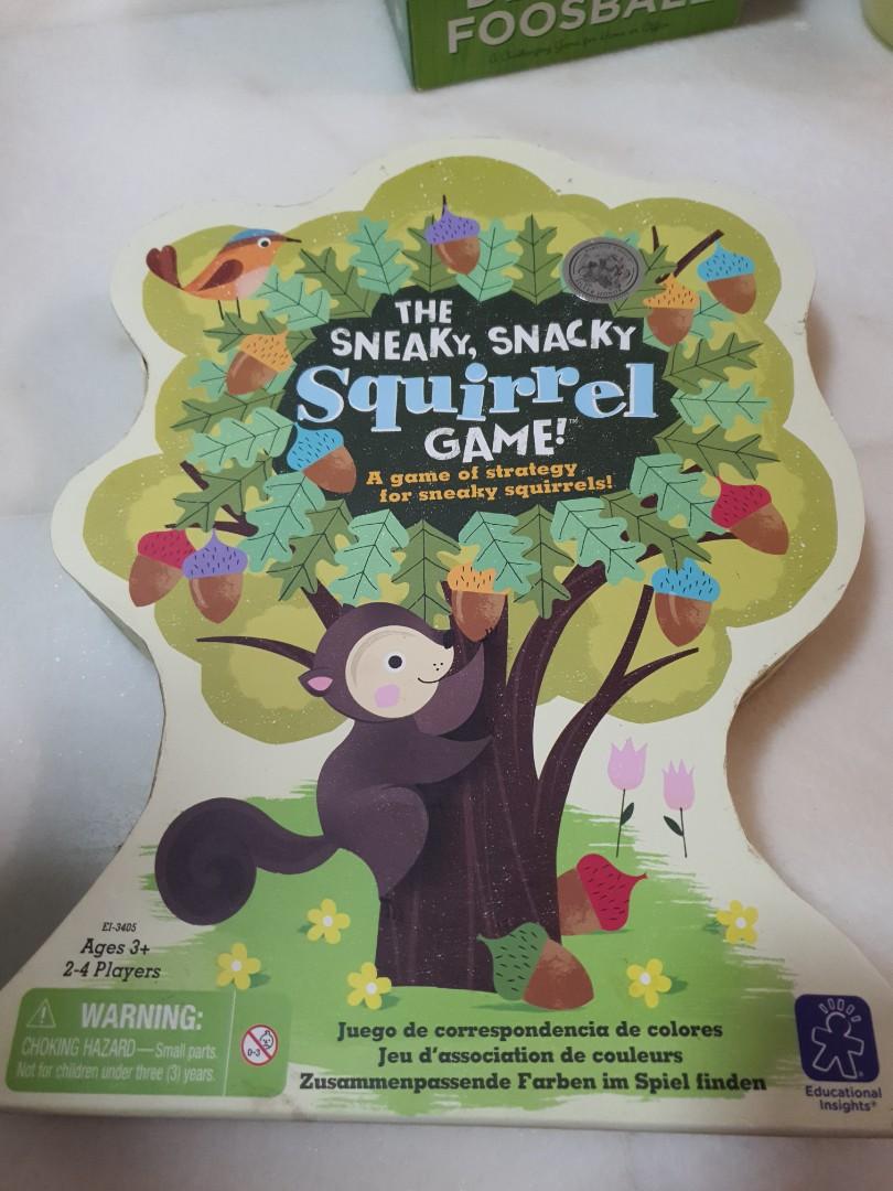 The sneaky snacky squirrel game, Hobbies & Toys, Toys & Games on Carousell