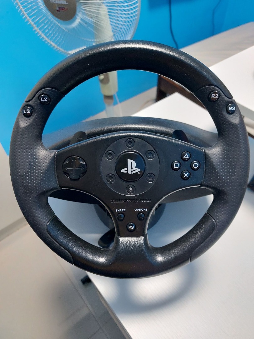 THRUSTMASTER T80 RACING WHEEL (PS4/PC/PS3), Video Gaming, Gaming ...