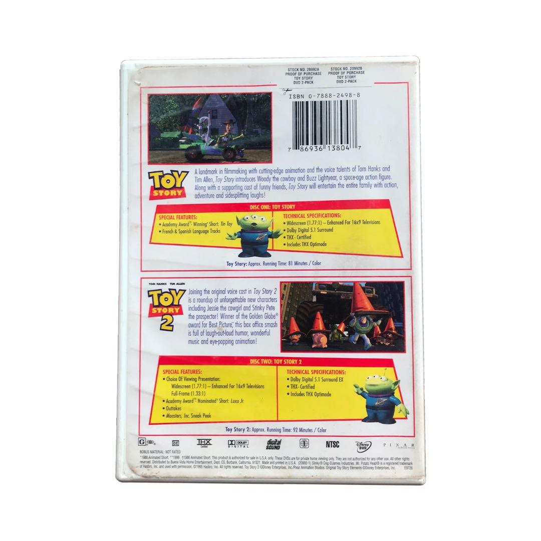 Toy Story 2 Pack (DVD), Hobbies & Toys, Music & Media, CDs & DVDs on ...