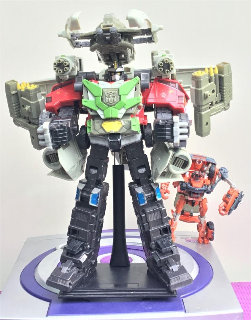Transformers SET : Galaxy Convoy Optimus Prime combined with Wingblade ...