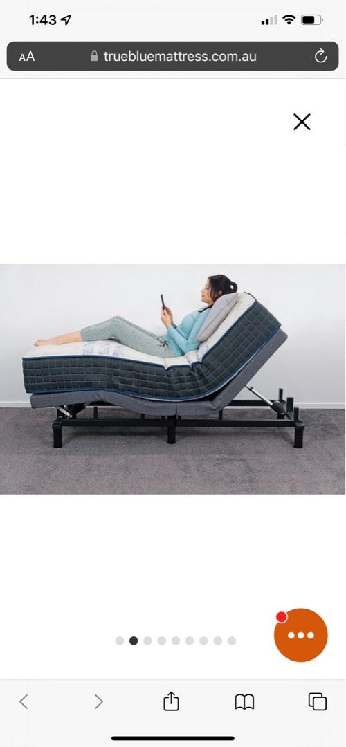 True Motion Adjustable Base (Adjustable Bed), Furniture & Home Living ...