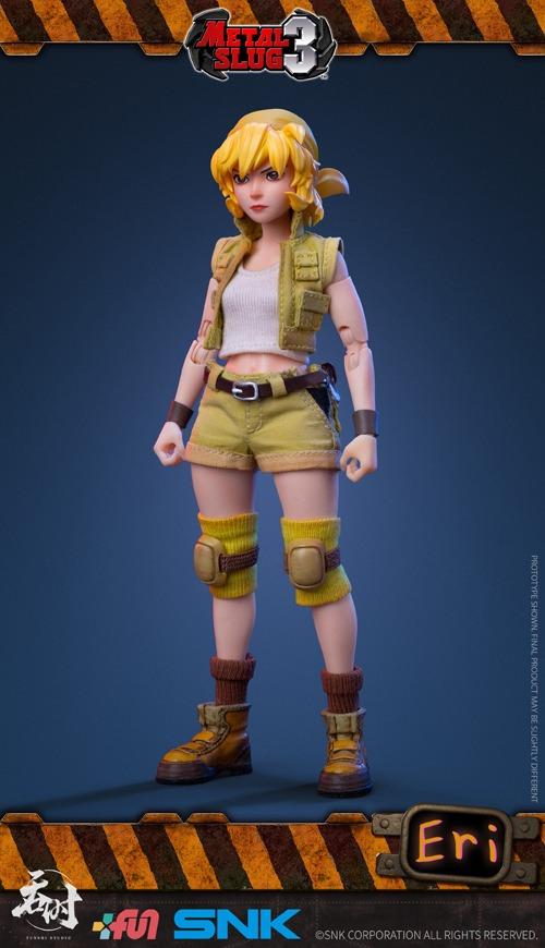 Tunshi Studio Metal Slug III - 1/12th Scale Eri Kasamoto, Hobbies ...