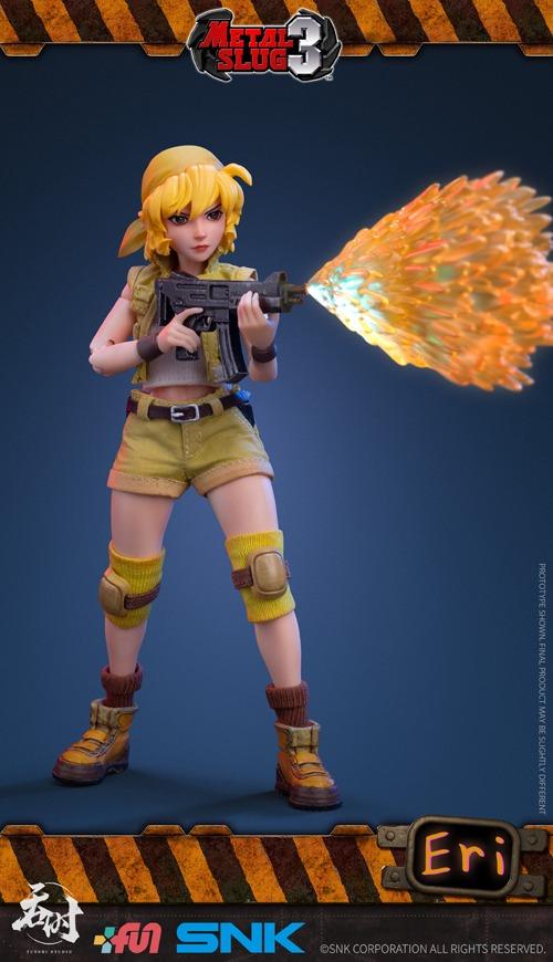Tunshi Studio Metal Slug III - 1/12th Scale Eri Kasamoto, Hobbies ...