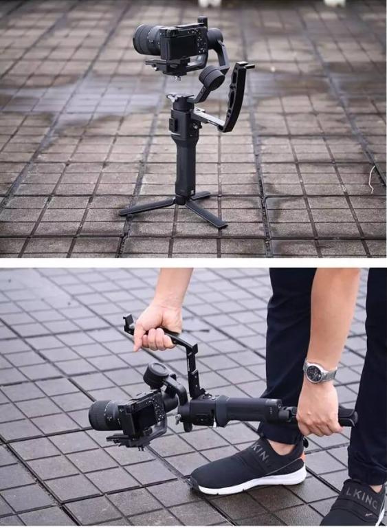 UURig DH12 Inverted Handle Sling Grip Mounting Extension Arm eDSLRs ...