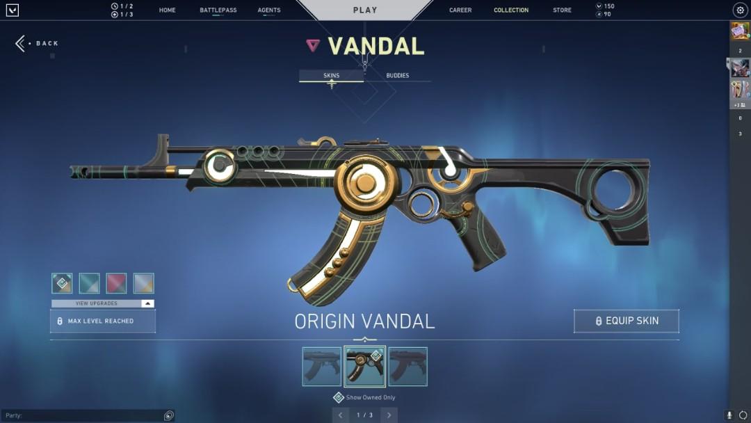 VALORANT ACCOUNT ONI PHANTOM ORIGIN VANDAL MAGEPUNK SPECTRE PRIME ...