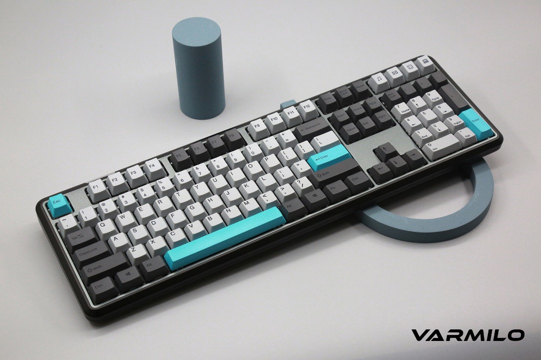 Varmilo Sword 2 VSM108 Moonlight Dye Sub PBT Aluminum Mechanical ...