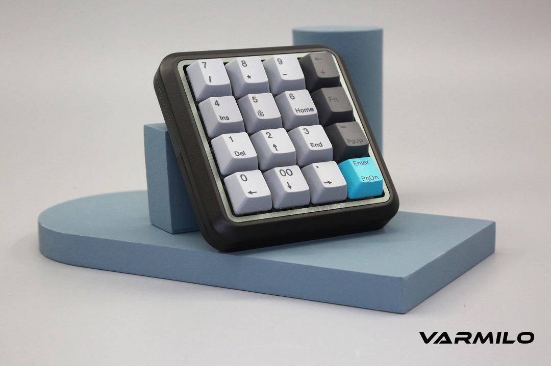 Varmilo Sword 2 VSM16 Moonlight Numpad Dye Sub PBT Mechanical Keyboard ...