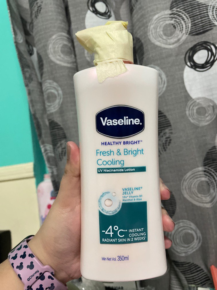Vaseline Fresh & Bright Cooling Lotion, Beauty & Personal Care, Bath ...