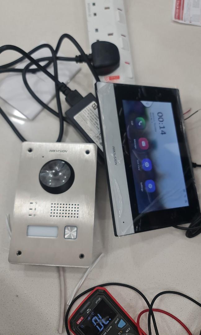 Video Intercom for villa / HDB, Furniture & Home Living, Security & Locks, Security Systems ...