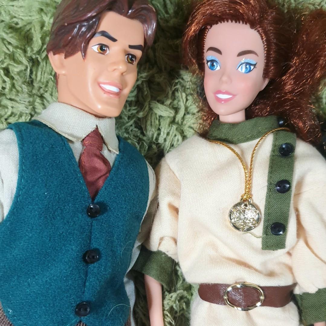 1997 Anastasia RARE doll and Dimitri doll vintage set barbie size ...