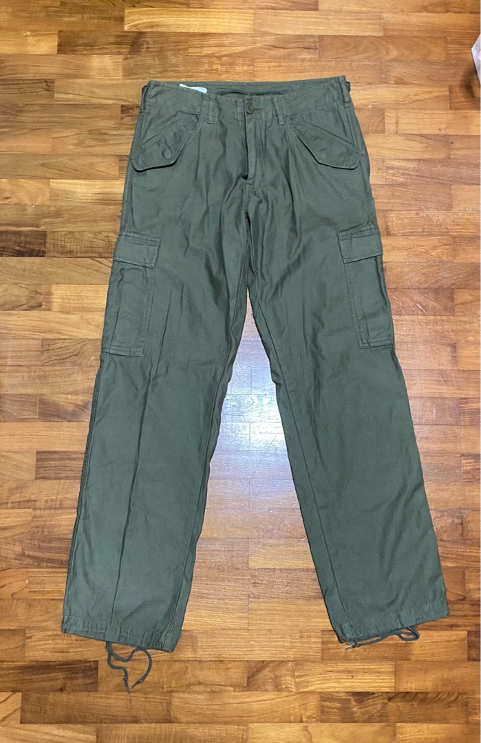 Military Style Cargo Pants, Men's Fashion, Bottoms, Trousers on Carousell