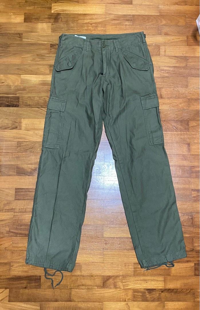 Military Style Cargo Pants, Men's Fashion, Bottoms, Trousers on Carousell