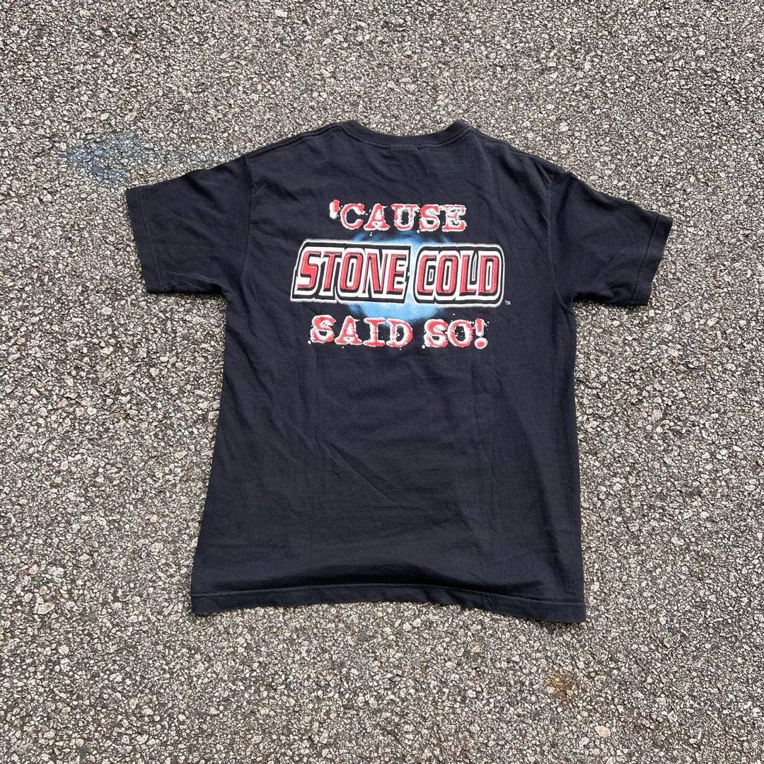 Vintage WWF Stone Cold Snake Tee, Men's Fashion, Tops & Sets, Tshirts ...