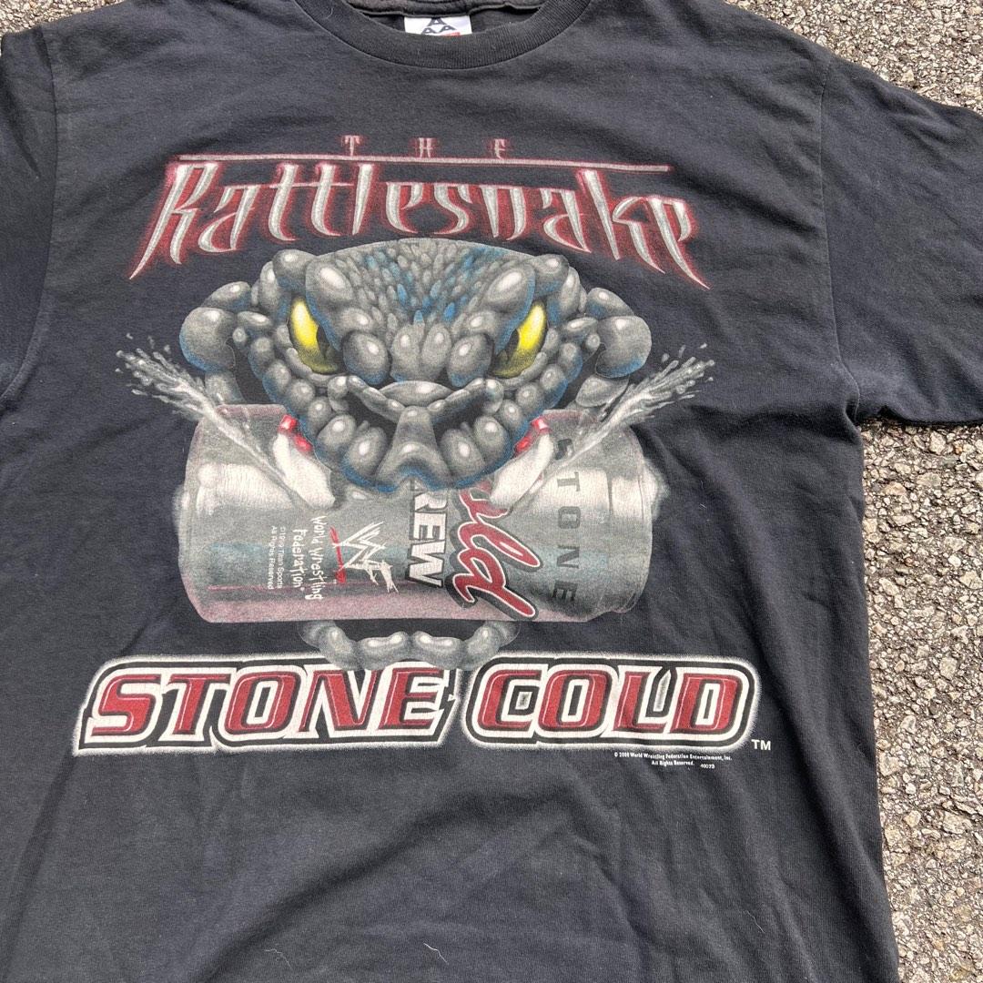 Vintage WWF Stone Cold Snake Tee, Men's Fashion, Tops & Sets, Tshirts ...