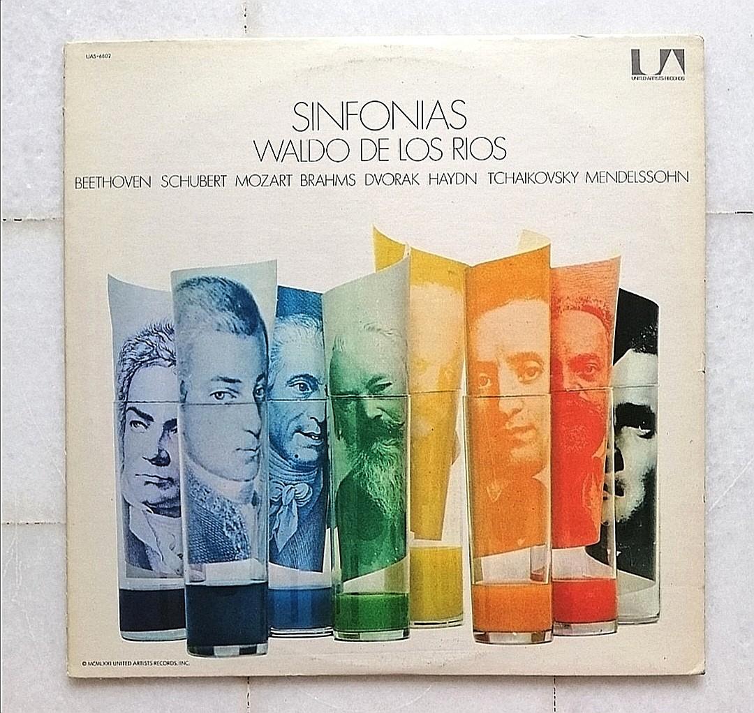 VINYL - SINFONIAS " WALDO DE LOS RIOS " (UAS-6802) PRINTED IN USA UAR ...