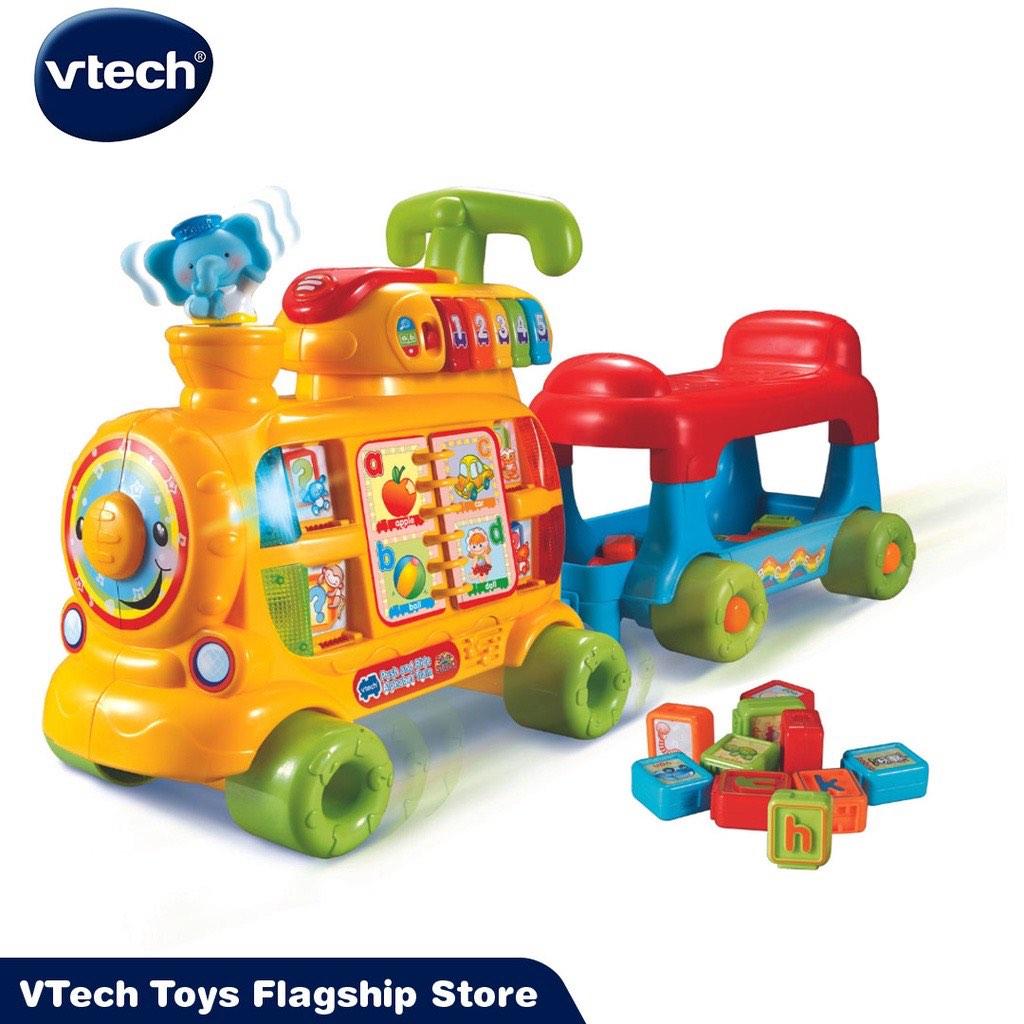 VTECH ALPHABET RIDE ON TRAIN with sounds Educational, Babies & Kids ...