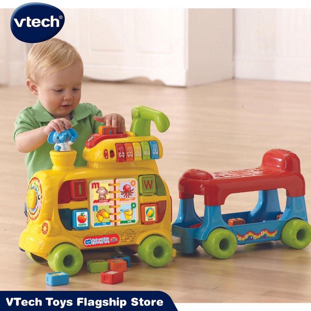 VTECH ALPHABET RIDE ON TRAIN with sounds Educational, Babies & Kids ...