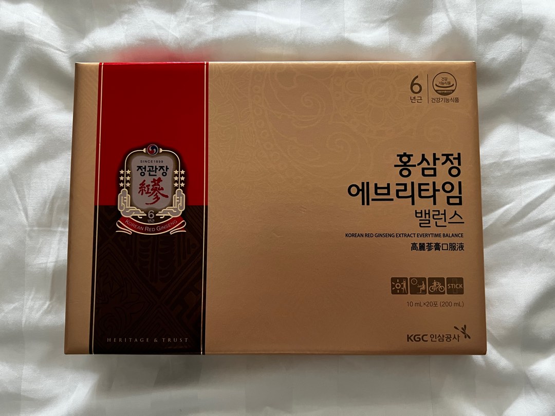 Wing Joo Loong Korean Red Ginseng Extract Everytime Balance, Health ...