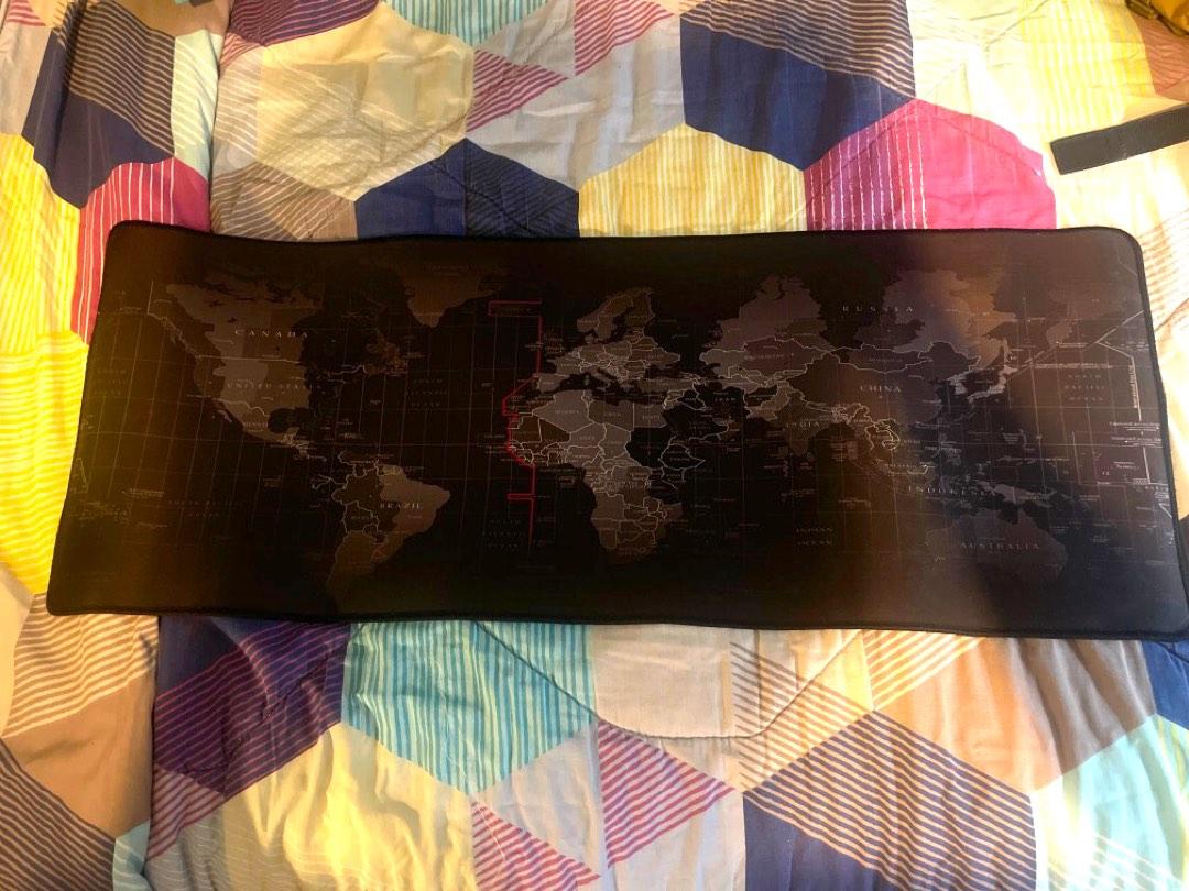 World Map Mousepad, Computers & Tech, Parts & Accessories, Mouse ...