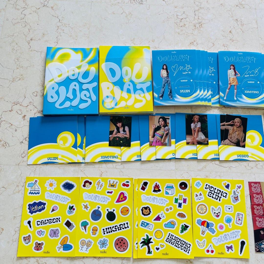 WTS KEP1ER FIRST IMPACT + DOUBLAST PCS (yujin xiaoting mashiro chaehyun dayeon hikaru bahiyyih ...