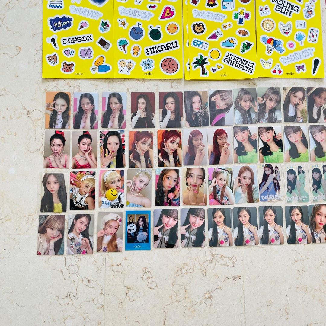 WTS KEP1ER FIRST IMPACT + DOUBLAST PCS (yujin xiaoting mashiro chaehyun dayeon hikaru bahiyyih ...