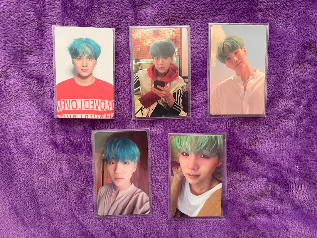 WTS LFB Yoongi / Suga photocards (mint yoongi collection), Hobbies & Toys, Memorabilia ...