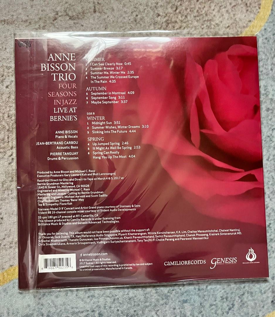Wts The Anne Bisson Trio Four Seasons In Jazz Live At Bernie's Hand ...