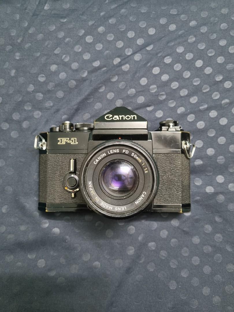 WTS/WTT Canon F-1 SLR Film Camera with 50mm F1.8 Lens, Photography, Cameras on Carousell