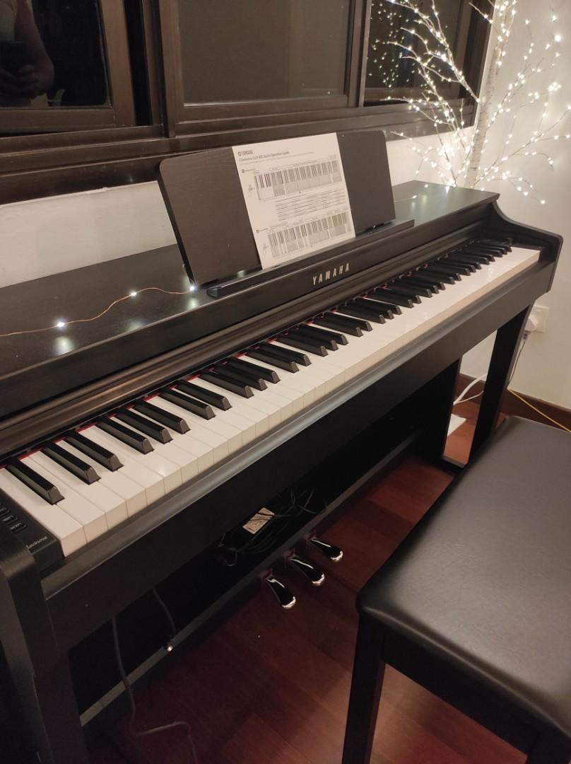 Yamaha Clavinova CLP-625 with Bench and Quick Guide, Hobbies & Toys ...