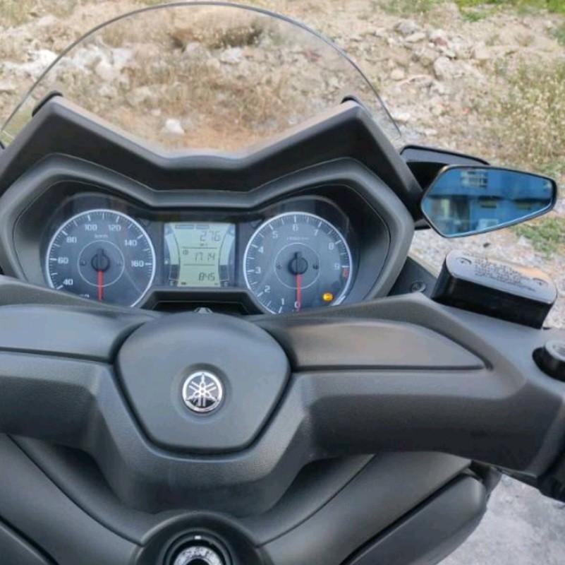 Yamaha Xmax Mirror Adaptor Bracket, Motorcycles, Motorcycle Accessories ...