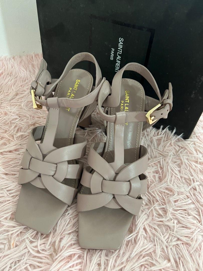 YSL Tribute Block Heels 36, Women's Fashion, Footwear, Heels on Carousell