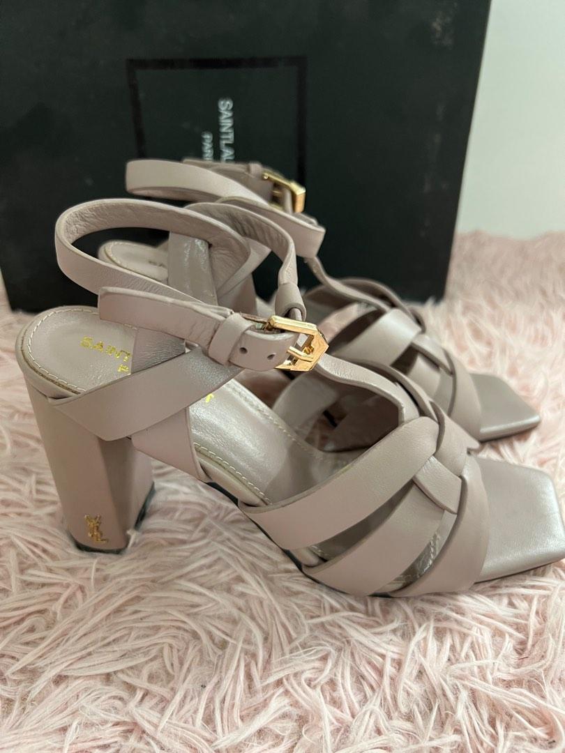 YSL Tribute Block Heels 36, Women's Fashion, Footwear, Heels on Carousell