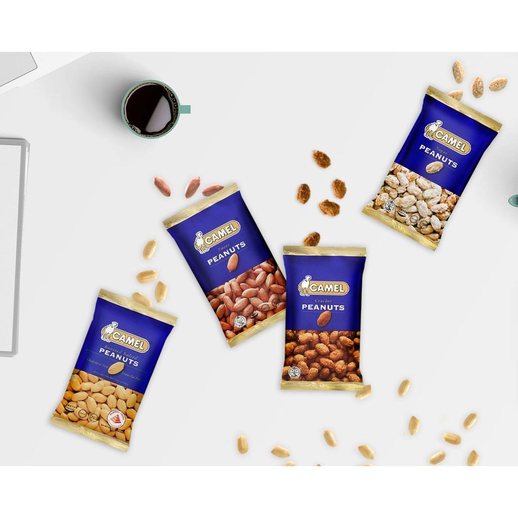 (2/5Packsx40g) Camel Peanuts Nuts Biscuit Snacks Chips Snacks Tidbits ...