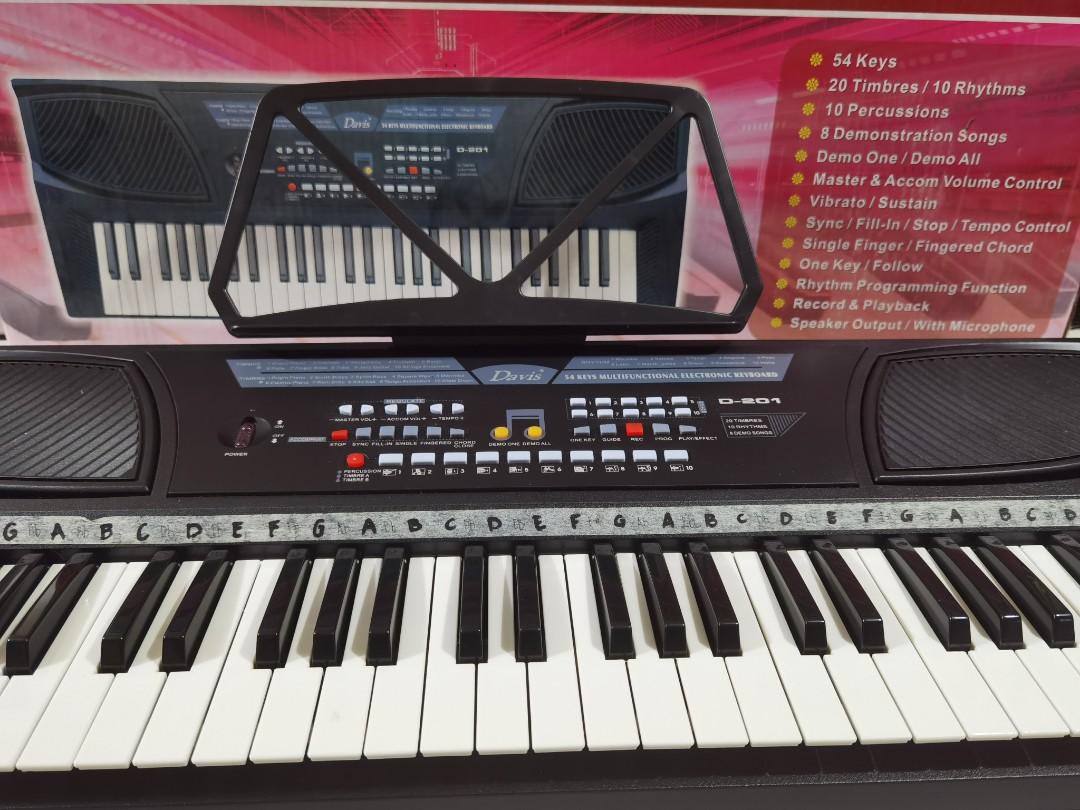 54 Keys Keyboard Piano, Hobbies & Toys, Music & Media, Musical ...