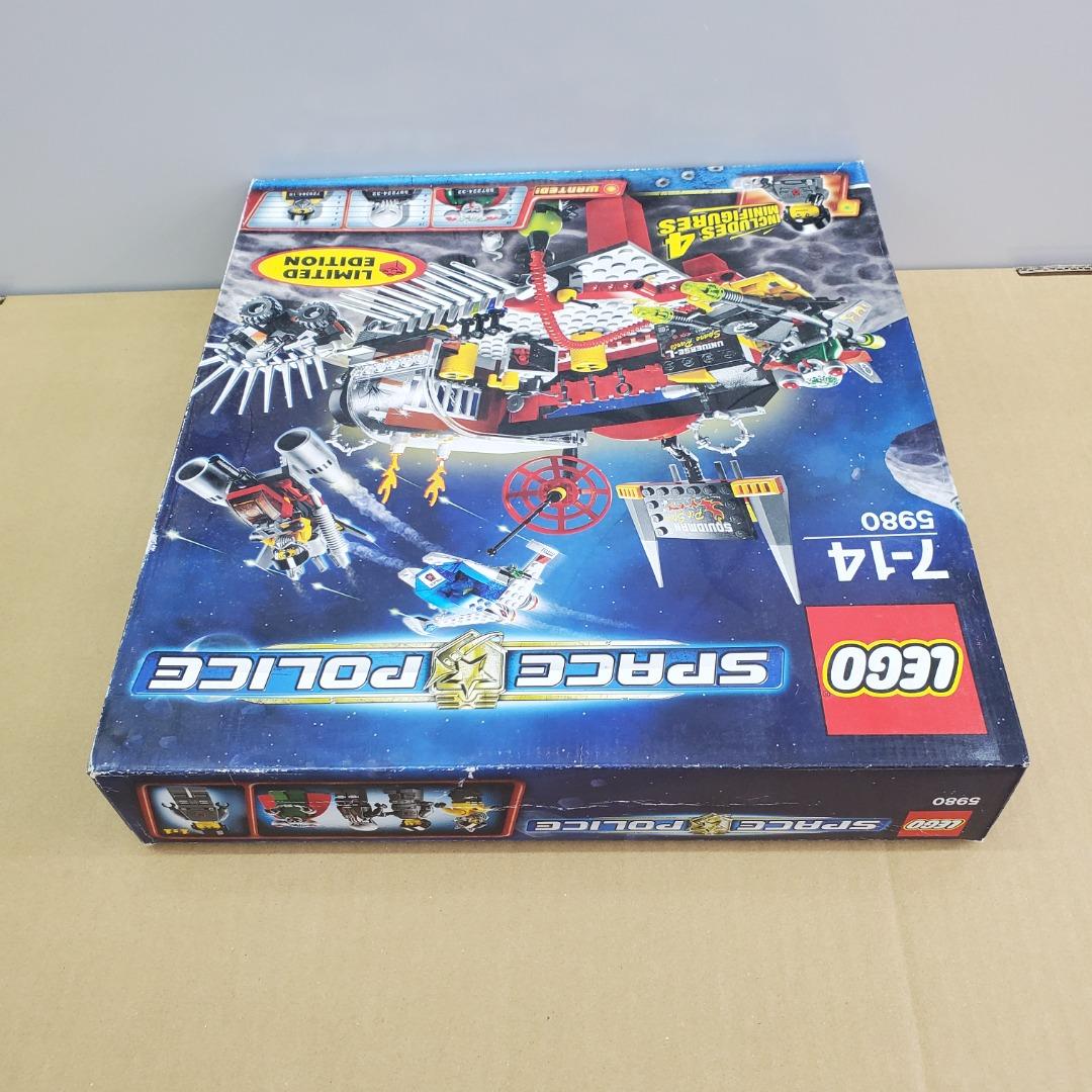 全新絕版 Lego Space 5980 Squidman's Pitstop 樂高太空系列 烏賊維修站，全新，未開，盒正常 (如圖) 。要求 ...
