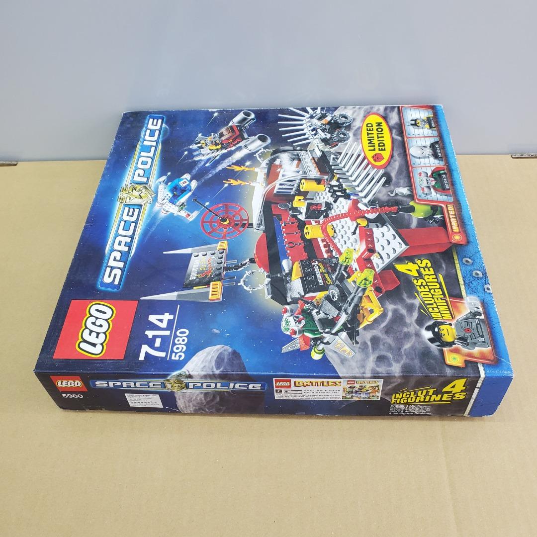 全新絕版 Lego Space 5980 Squidman's Pitstop 樂高太空系列 烏賊維修站，全新，未開，盒正常 (如圖) 。要求 ...