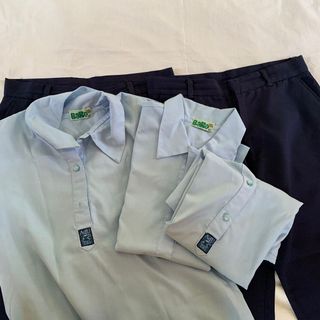 adamson university shs school uniform set, Women's Fashion, Tops ...