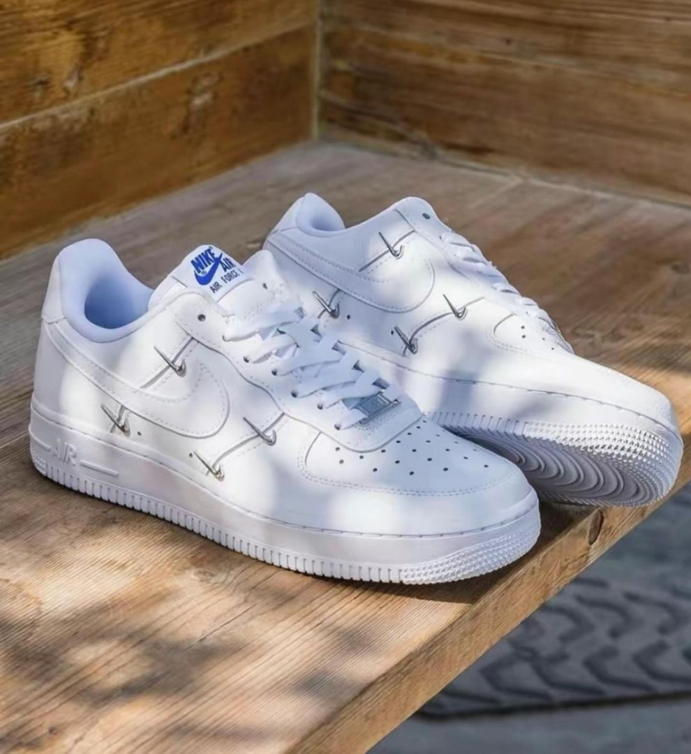 Air Force 1 "Chrome luxe" Lowcut For Men Women, Luxury, Sneakers ...