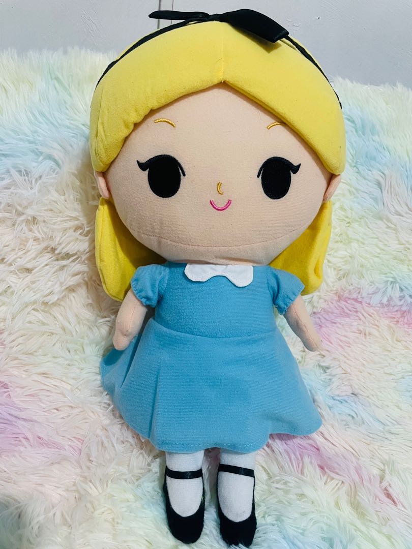 Alice in Wonderland Plushie, Hobbies & Toys, Toys & Games on Carousell