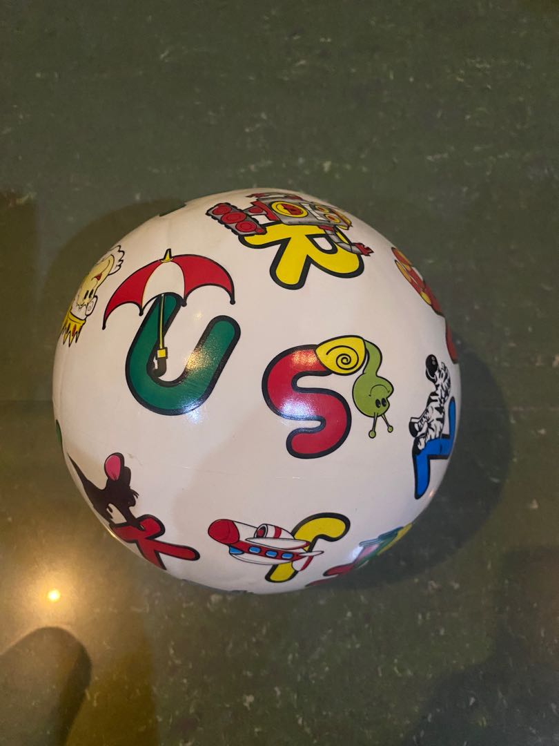 Alphabet ball toy, Hobbies & Toys, Toys & Games on Carousell