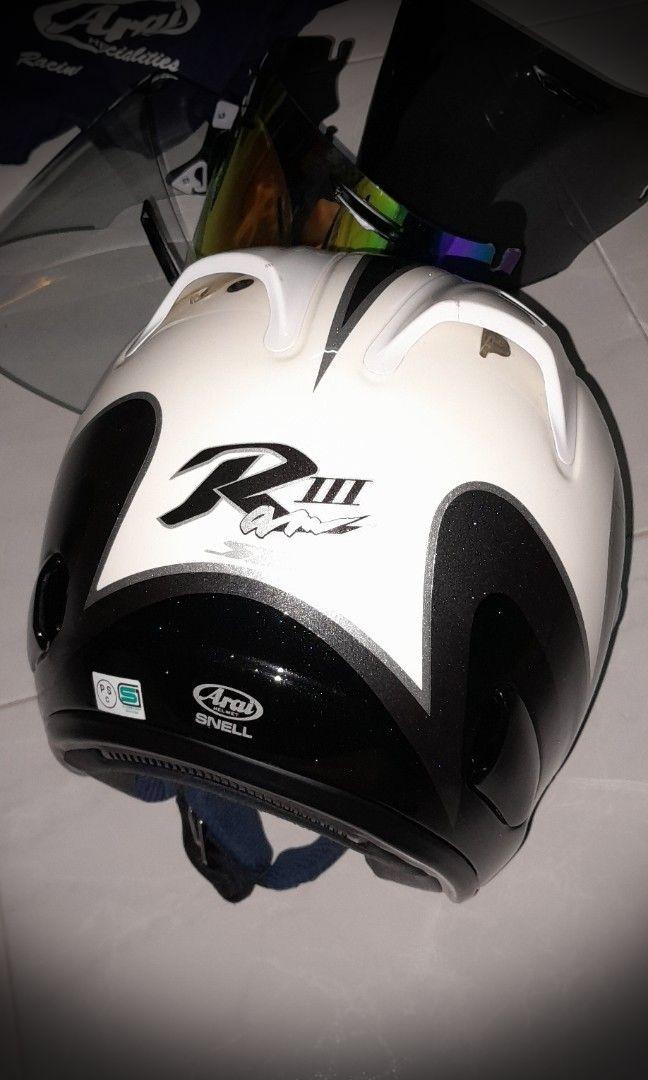 Arai Ram 3 Medium Speed King, Motorcycles, Motorcycle Apparel on Carousell