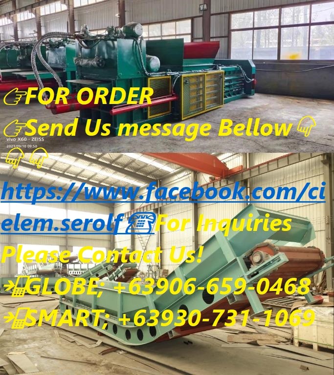 Baler SET 60Tons Baler Machine Horizontal, Commercial & Industrial ...