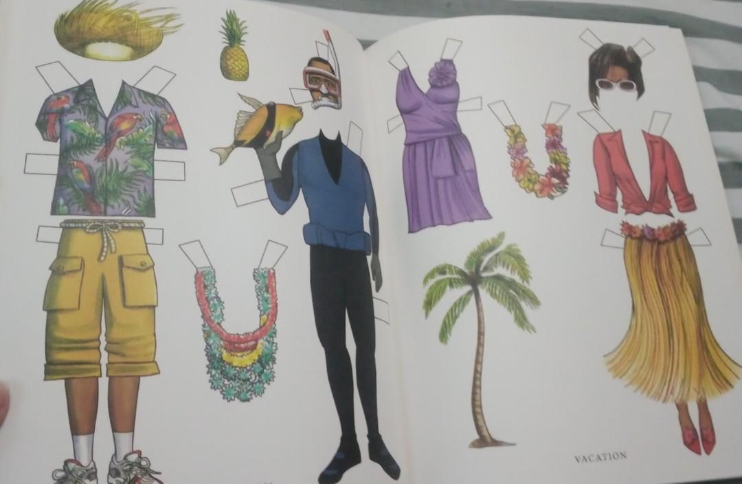Barack and Michelle Obama Paper Doll Book, Hobbies & Toys, Books ...