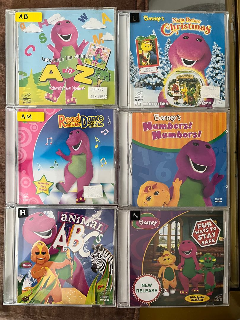 Barney The Purple Dinosaur , Hobbies & Toys, Music & Media, CDs & DVDs ...